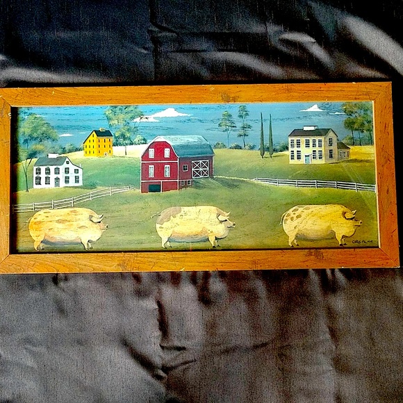 Chris Palmer | Art | Chris Palmers Pig Art Print Limited Edition 26 X 2 ...